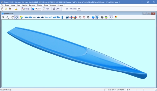 Shape3d : Surfboard Design Software