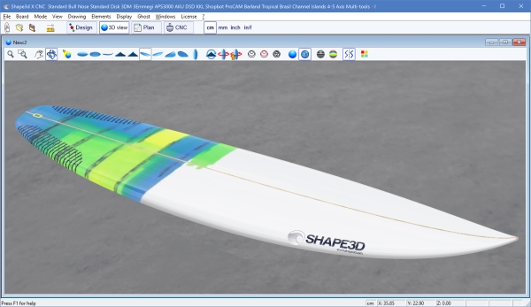 Shape3d : Surfboard Design Software